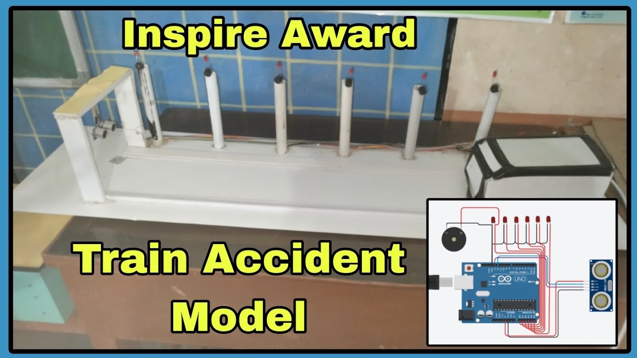 Train Accident Model | Inspire award | Science Project - YouTube
