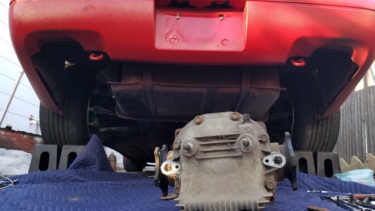 Nissan 300zx VLSD Diff Pull - YouTube