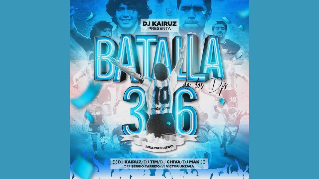 BATALLA DE LOS DJS 36 - Dj Kairuz, Dj Tim, Dj Chiva, Dj Mak - MIXER ...