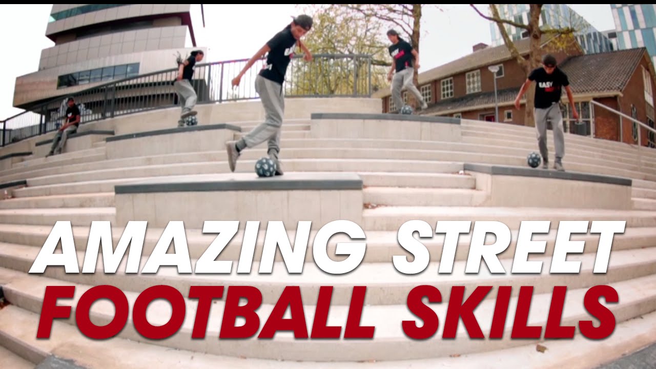 Amazing Street Football Skills - Easy Man Skills part 3 - YouTube