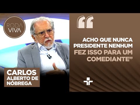 Carlos Alberto de Nóbrega relembra piadas com Lula e Bolsonaro e cita homenagem de ex-presidente
