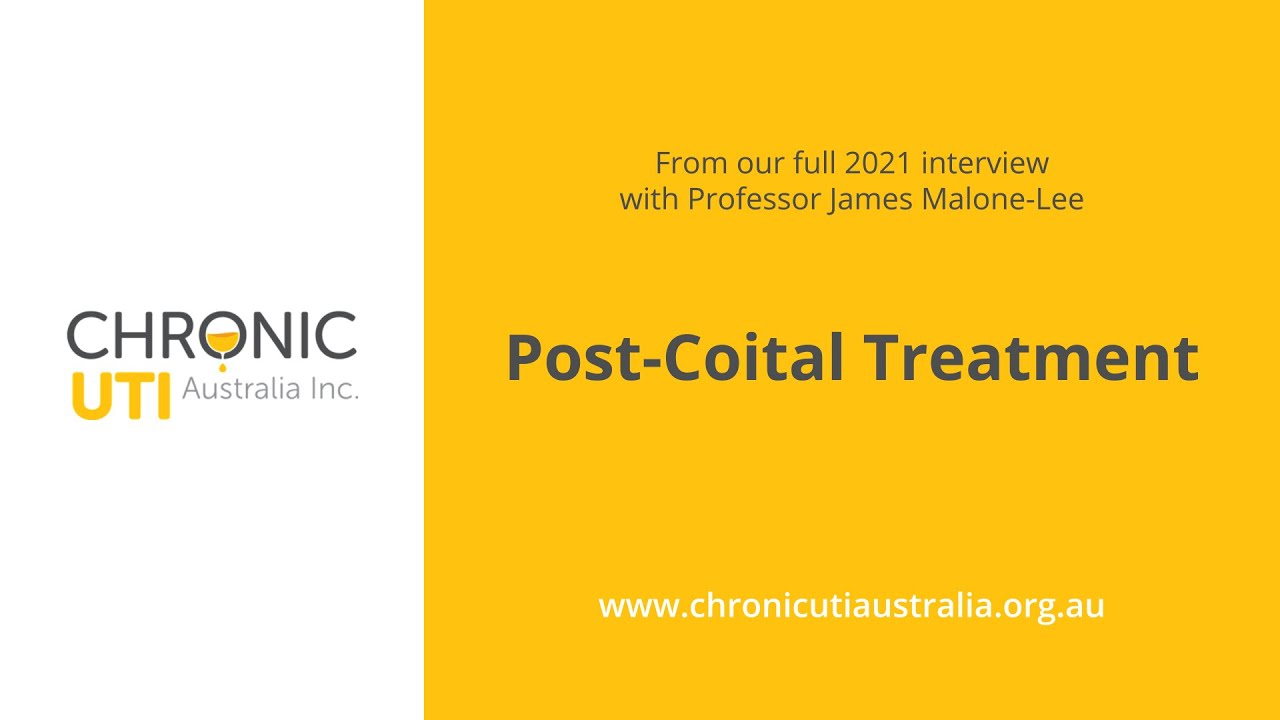 Is Post-Coital Antibiotic Treatment Effective for Chronic UTI with ...