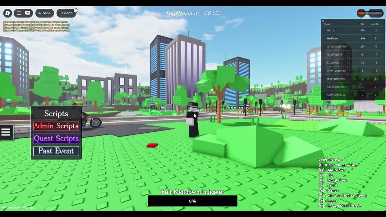 Infinite Script Fight Gameplay - YouTube