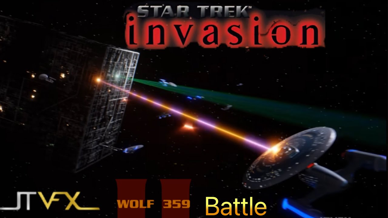 STAR TREK INVASION Parts 1 & 2 (Wolf 359 Battle) Full Movie - YouTube