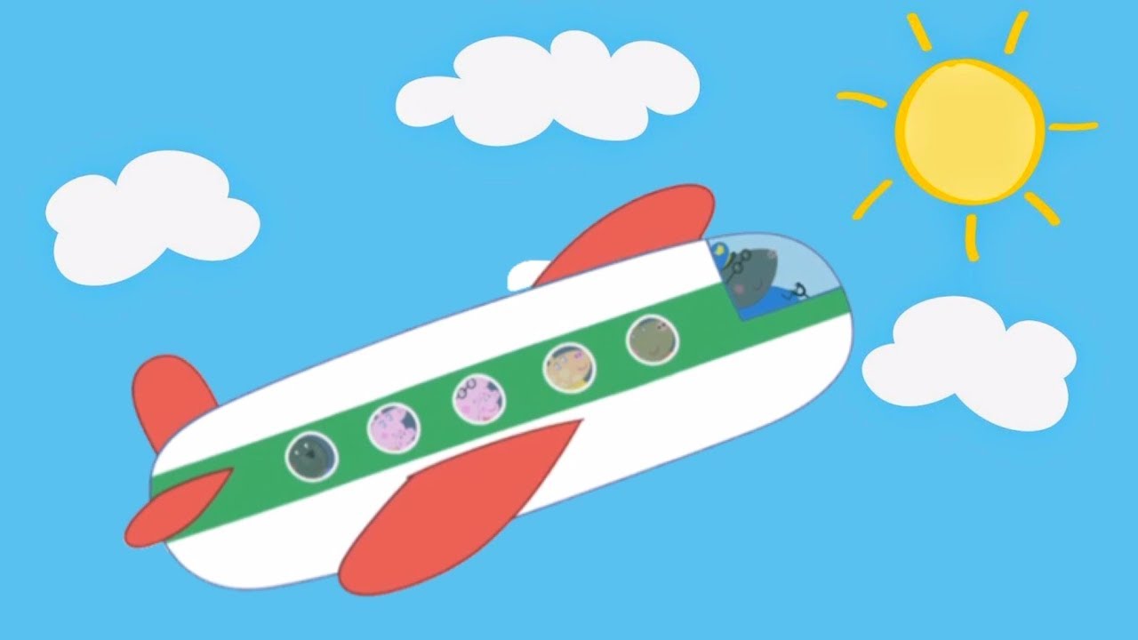 Peppa Pig Holiday Peppa Pig Airplane Song Peppa Pig Full Episodes - YouTube