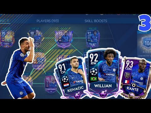 FULL CHELSEA FC SQUAD BUILDER PART 3! 70 MILLION COINS! FIFA MOBILE 20 ...