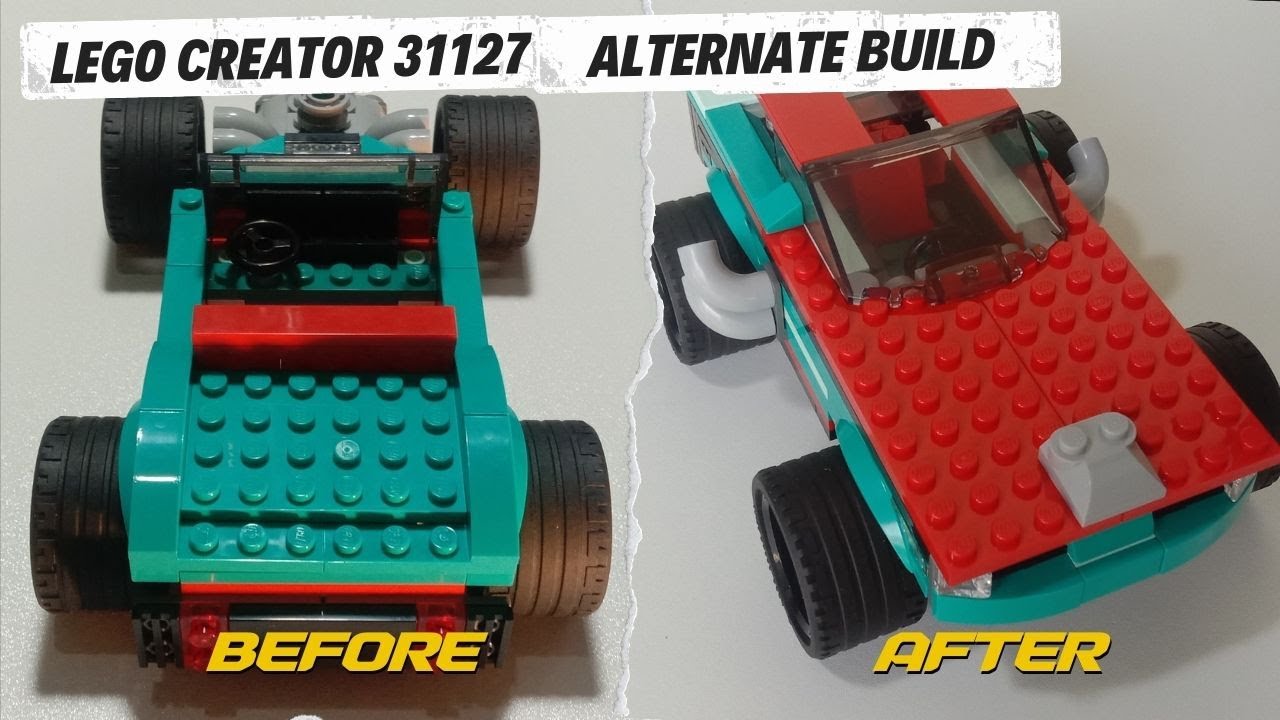 Lego Creator 31127 alternate build 1 - Street Racer - YouTube
