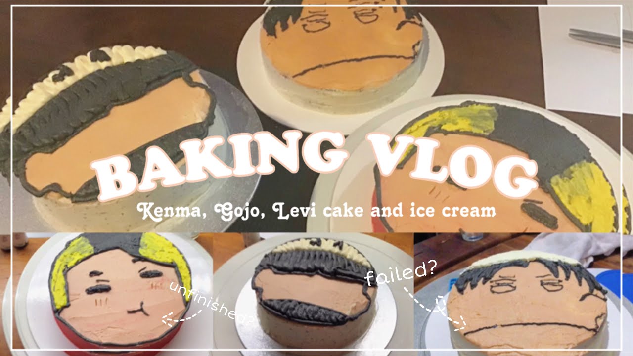 baking vlog: cakes and ice cream - YouTube