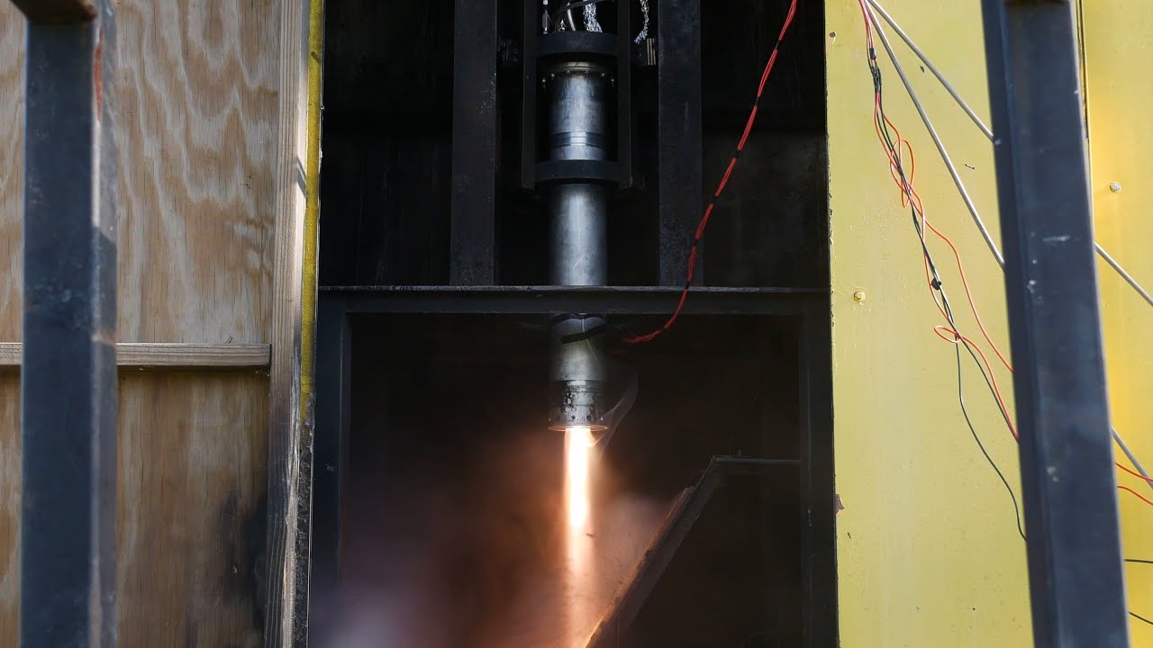 NP-850 Vulcan Static Engine Test - YouTube