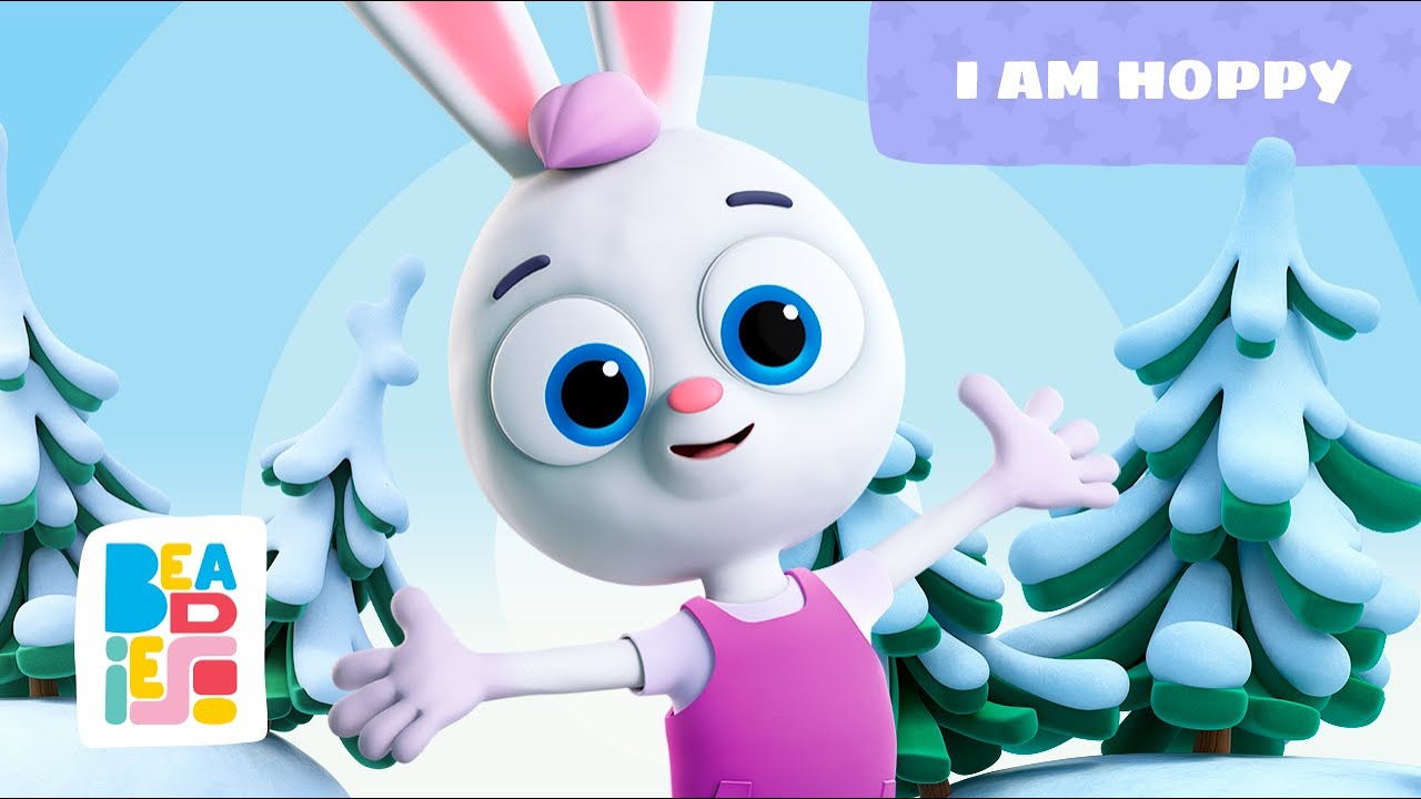 Beadies - I am Hoppy - Nursery Rhymes & Funny Kids Songs - YouTube