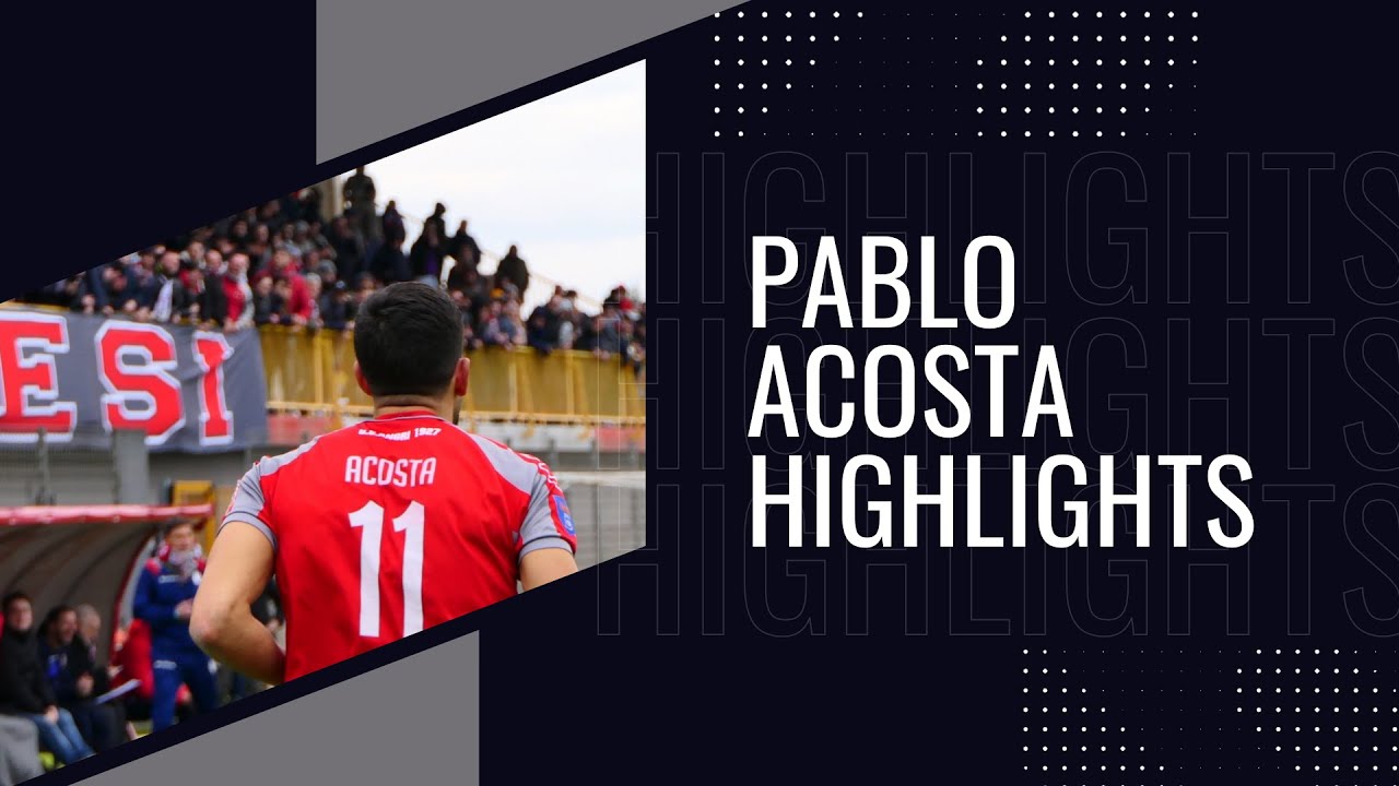 PABLO ACOSTA 2023 // HIGHLIGHTS - YouTube