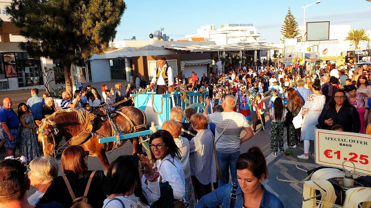 Protaras - Cyprus festiwal in Protaras. - YouTube