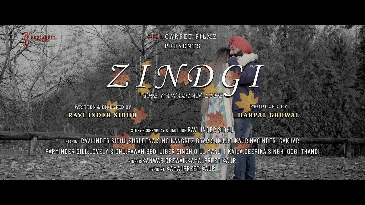Zindgi (Official Trailer) | Ravi Inder Sidhu | Surleena Singh | Angrej ...