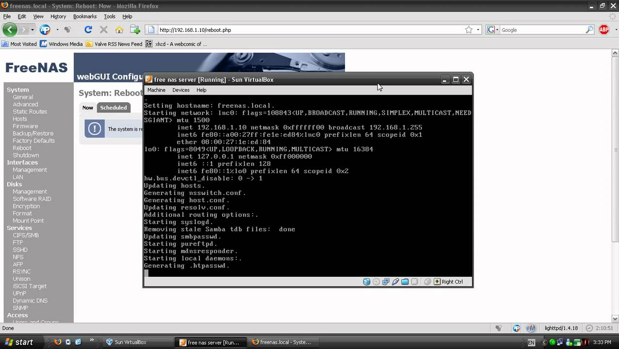 Installing Free NAS - Part 3 [Video Tutorial] - YouTube
