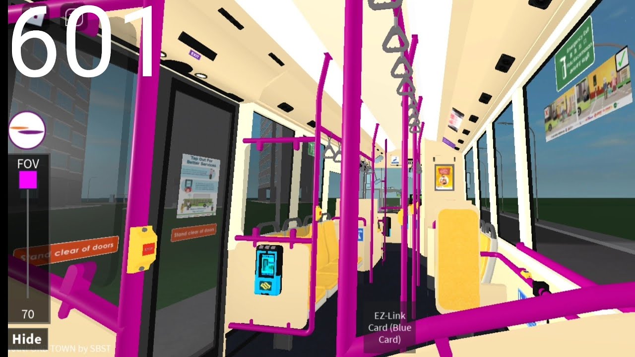 [Roblox] SBST [SBS8888D] on Service 601 - Scania K230UB Euro V Gemilang ...