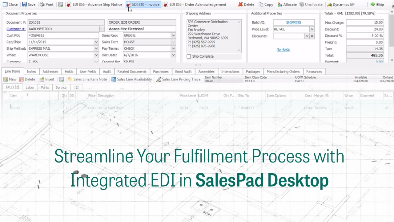 Streamline Your Fulfillment Process with Integrated EDI in SalesPad ...