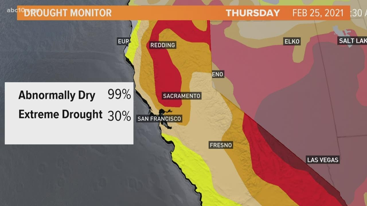 California drought, dry conditions causing concern for farms and ...