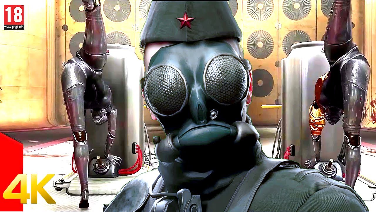 Atomic Heart . Cutscene the death of Molotov. [4K] UHD - YouTube
