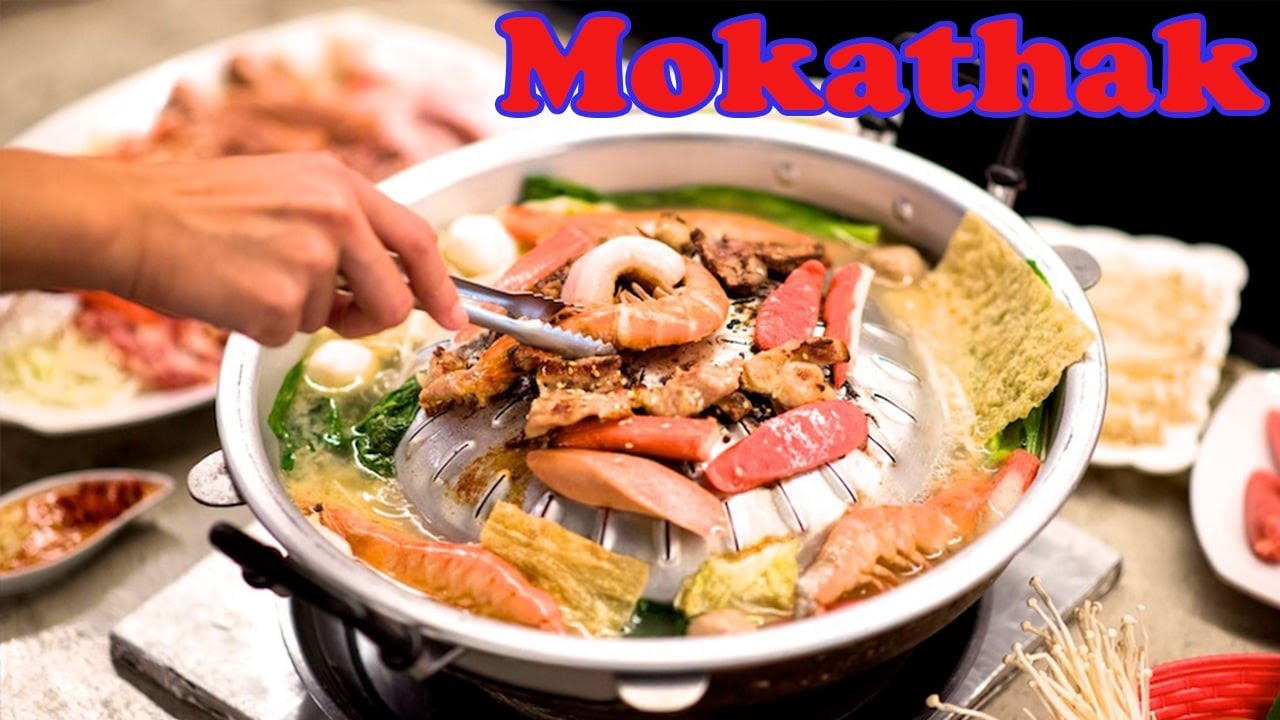 Mokathak Thai Food-Go to eat Soup Mokathak Asian food with me - YouTube