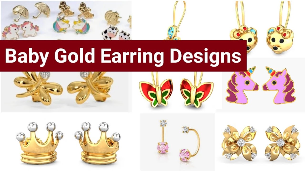 Gold Baby earring designs @idivinandi-kalyanistalks3382 #baby # ...