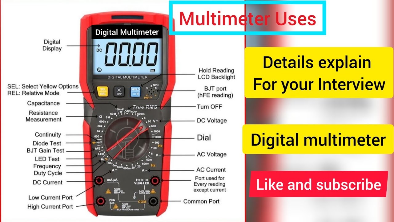 How to check single phase and 3-phase supply Voltage, Current using ...