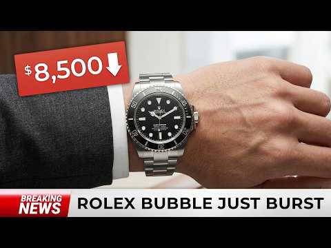 No More Rolex Waitlist? (Rolex Bubble About To Burst!)