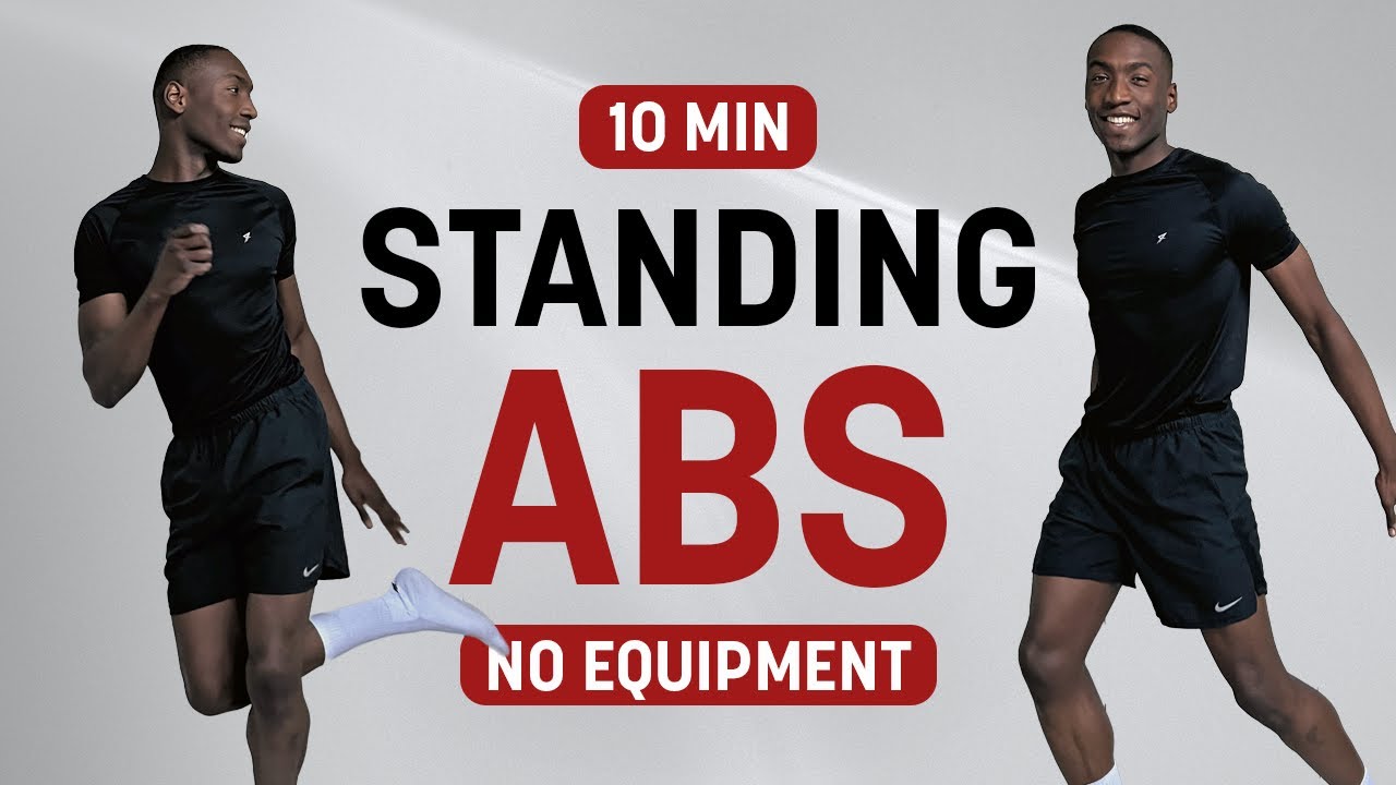 10 MIN STANDING ABS WORKOUT | Sixpack Ab Workout | Intense | Daily ...