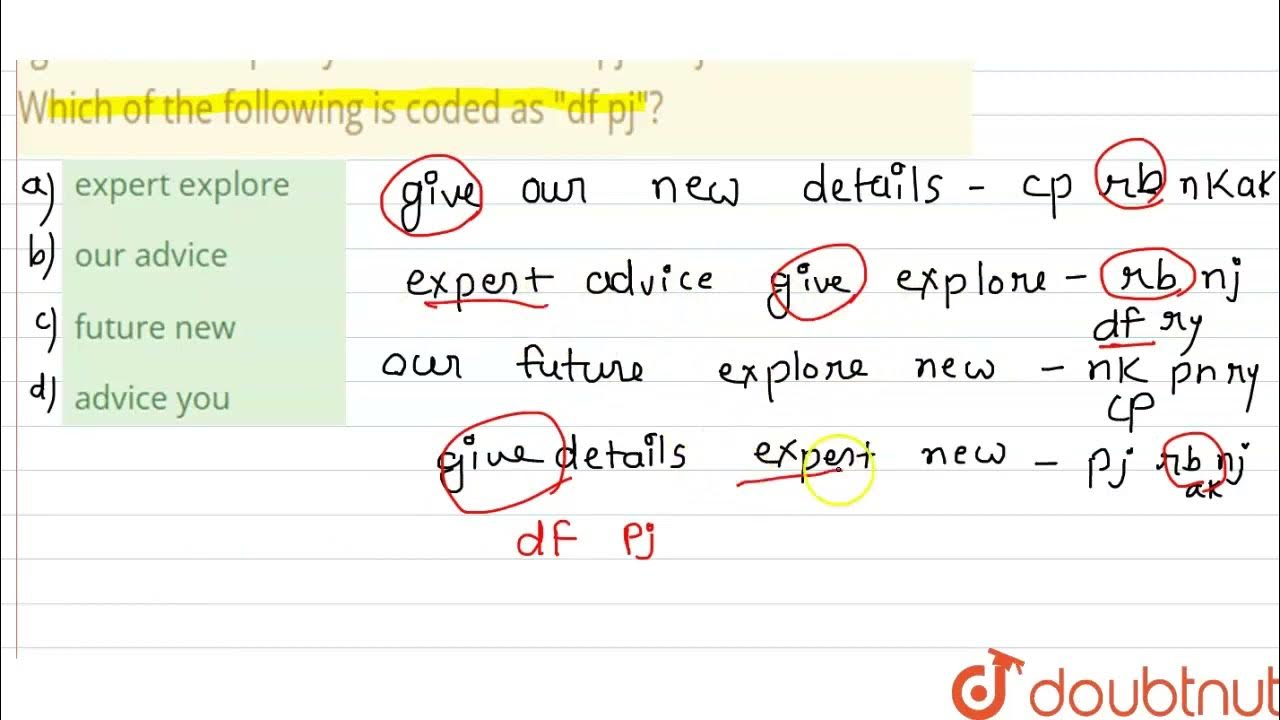 In a certain code language: give our new details is coded as cp rb nk ak expert advice give expl ...