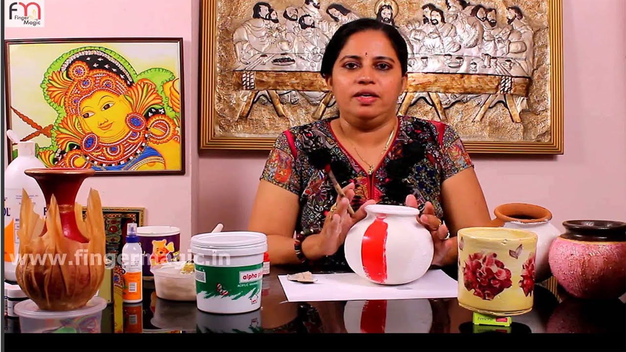 How to prepare a pot for work - YouTube