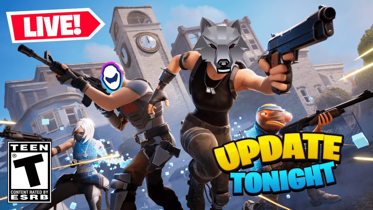🔴 LIVE - Ranked Fortnite! 🔥 Update Tonight @ 2AM! - YouTube