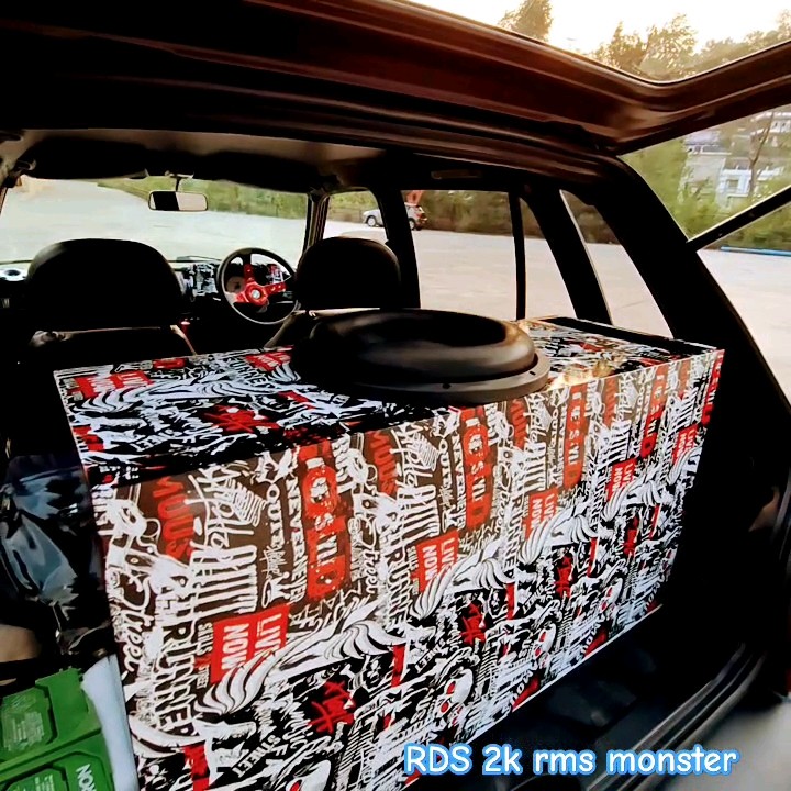 2000 RMS ultra fat cone monster// proudly made in India // RDS audio ...
