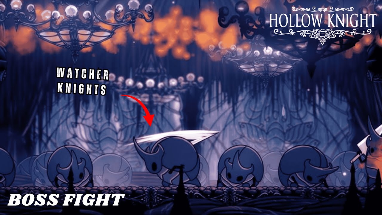 WATCHER KNIGHT Boss Fight | Hollow Knight CO-OP walkthrough - YouTube