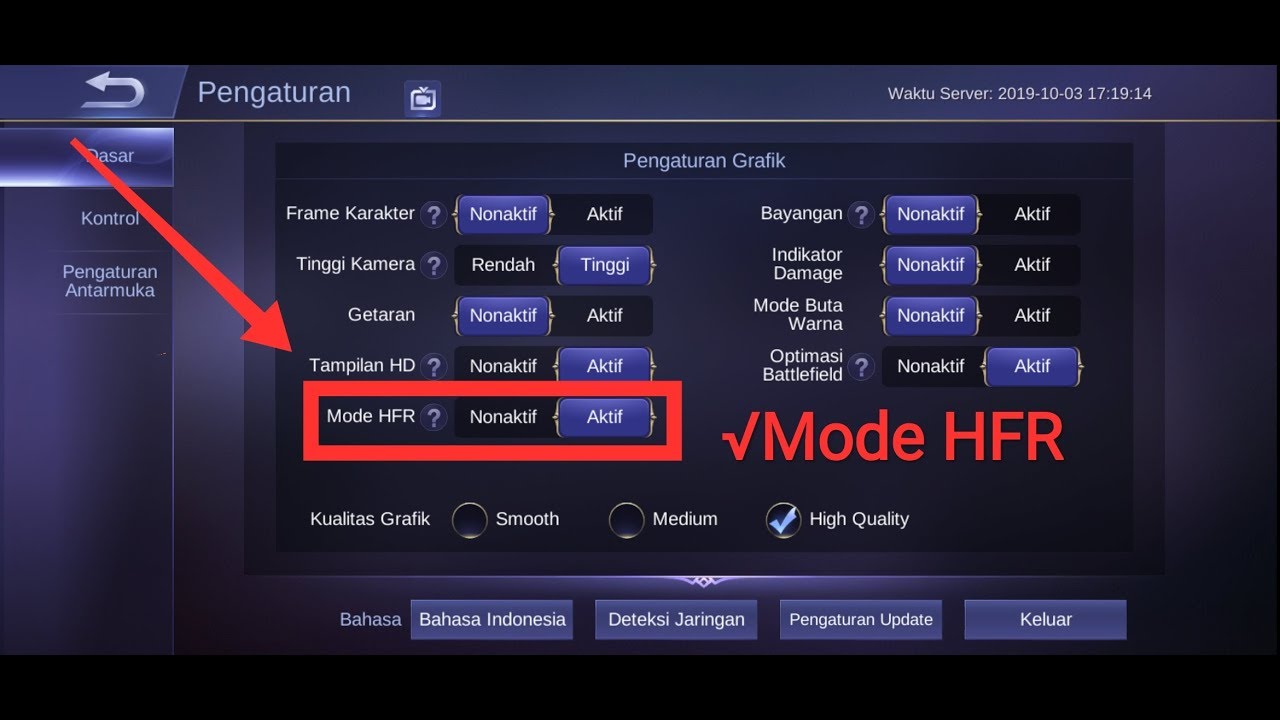 CARA HIGH FRAME RATE MOBILE LEGENDS DI ANDROID (No Root,No APK Mod ...