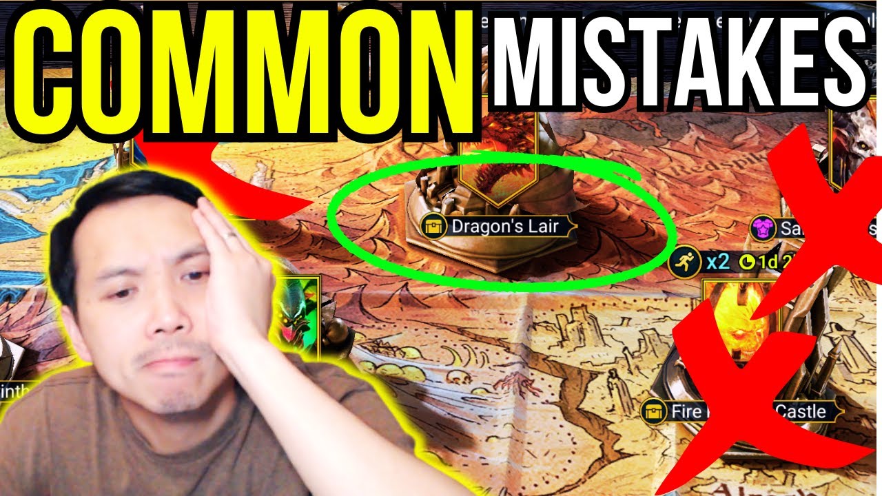 EARLY COMMON MISTAKES THAT CRIPPLE YOUR PROGRESSION! | RAID: SHADOW ...