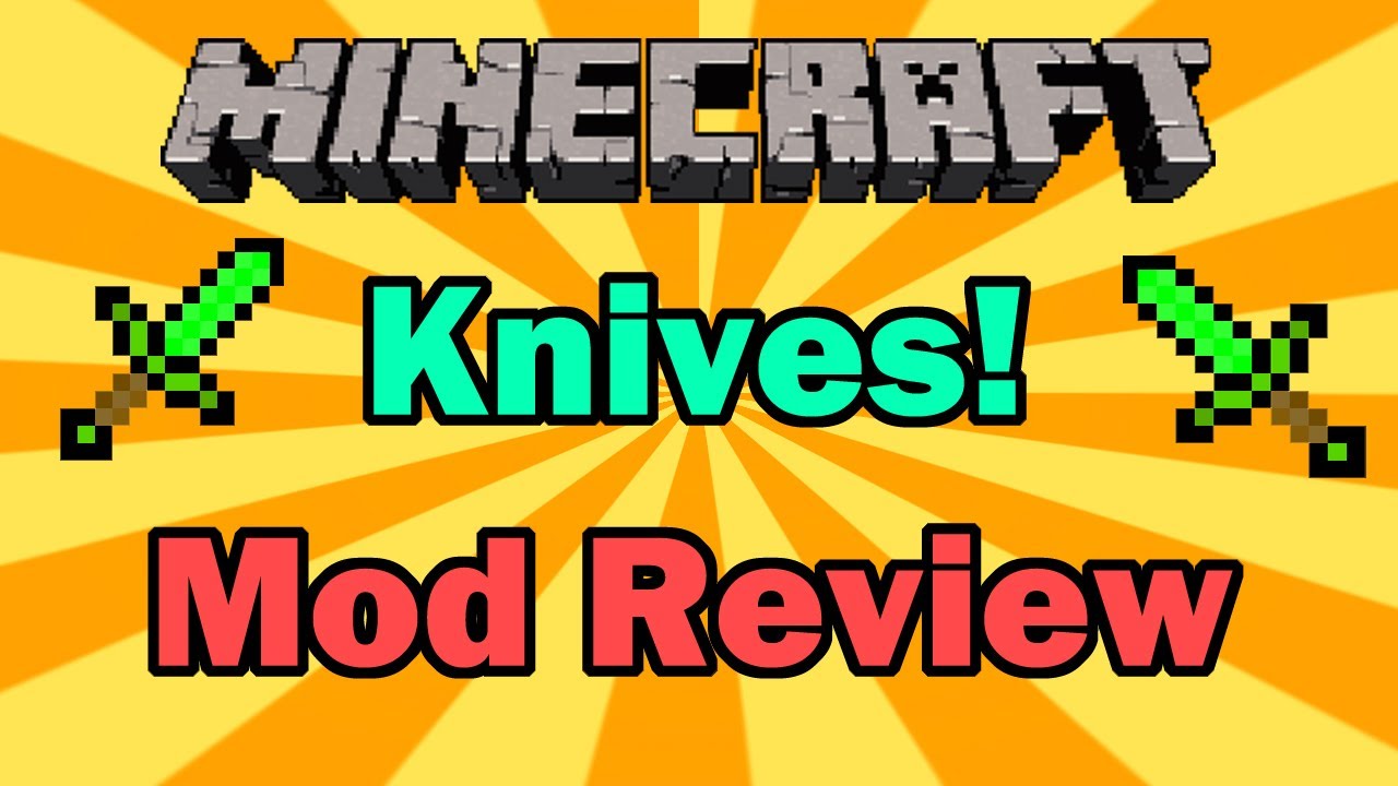 Minecraft Knives Mod Review (Smaller Swords, Bacon, Superfuel, and More ...