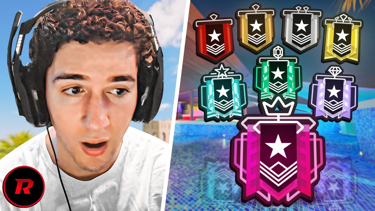 1v1 vs EVERY Rank in Rainbow Six Siege - YouTube