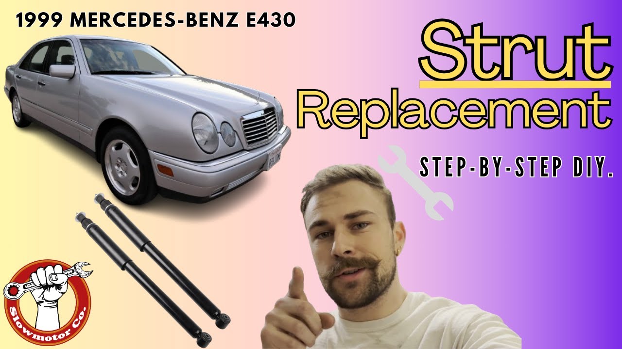 How to Replace Struts on a 1999 Mercedes-Benz E430 | DIY Suspension ...