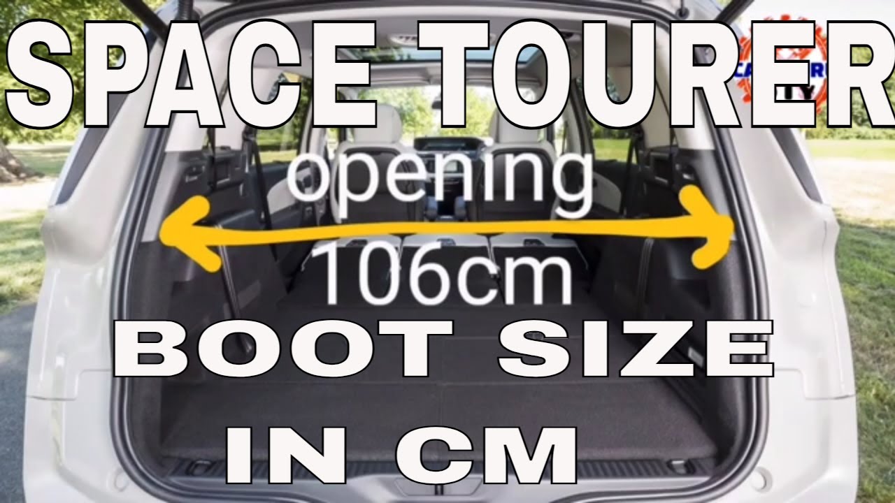 C4 GRAND SPACE TOURER Boot Dimensions in Centimeters, 2018 - 2022 ...