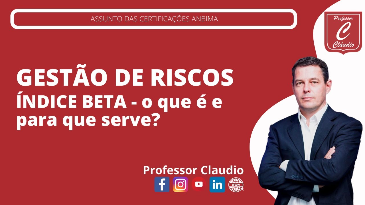 GESTÃO DE RISCOS - ÍNDICE BETA - O que é e para que serve - YouTube