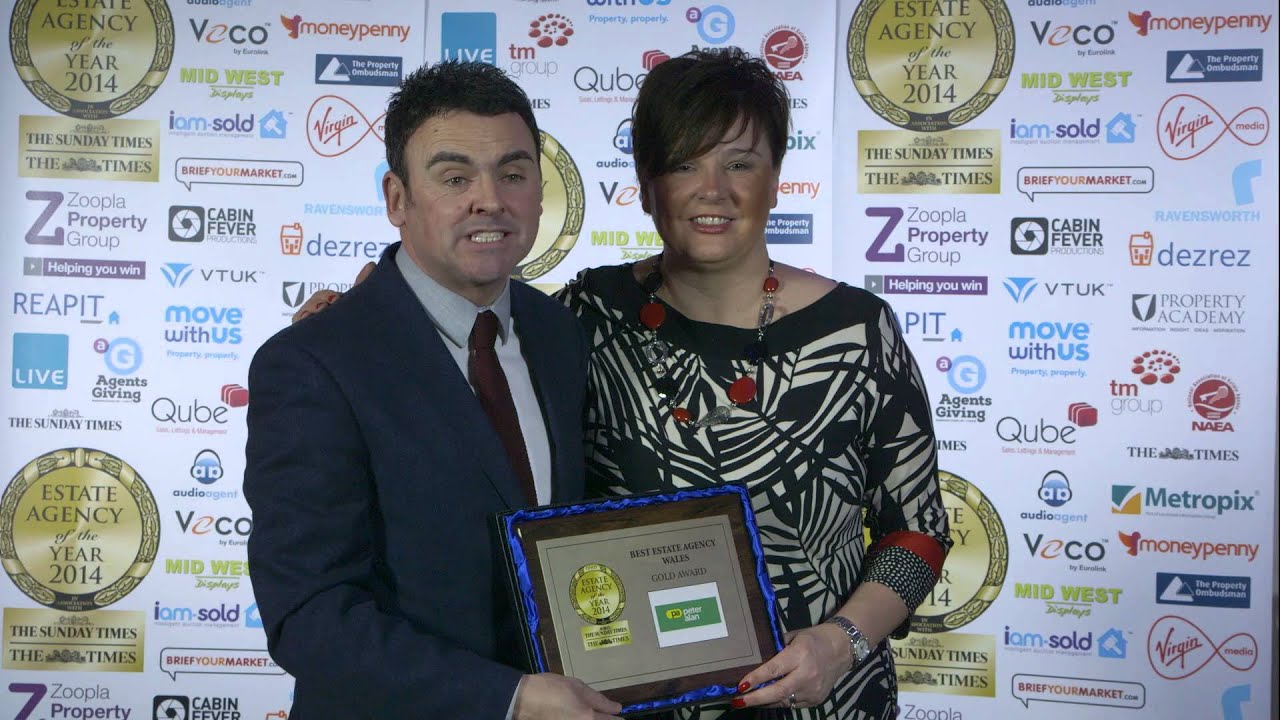Estate Agency of the Year 2014 - Peter Alan - Best Wales Estate Agency ...