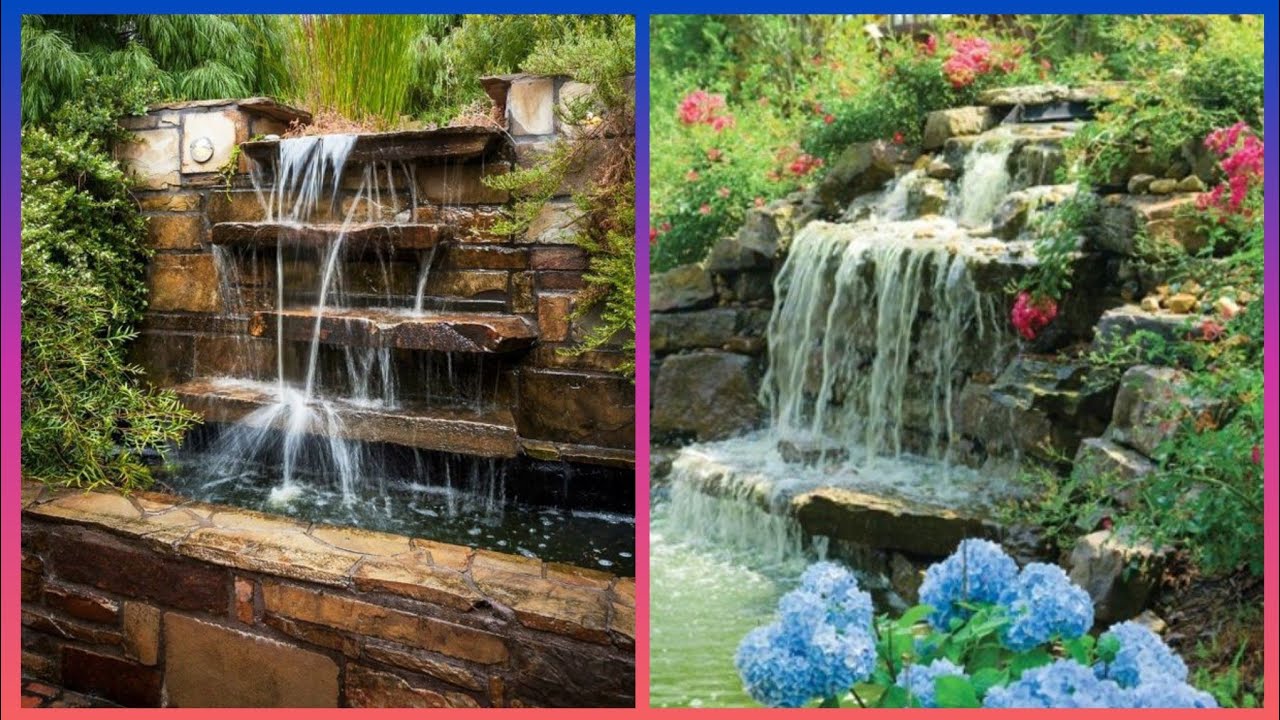 Most Eye Catching Waterfall Features Design For Gardens - garden ...
