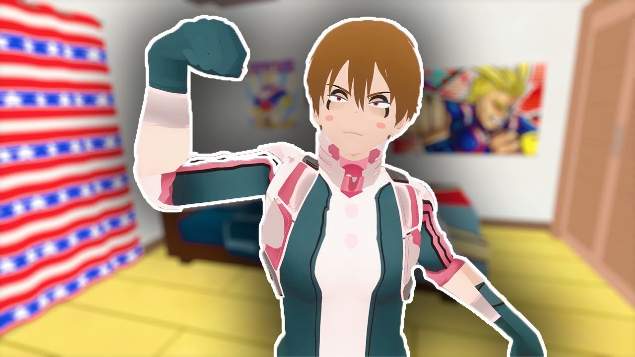 Todoroki Cosplays as Ochaco (MHA VR) - YouTube
