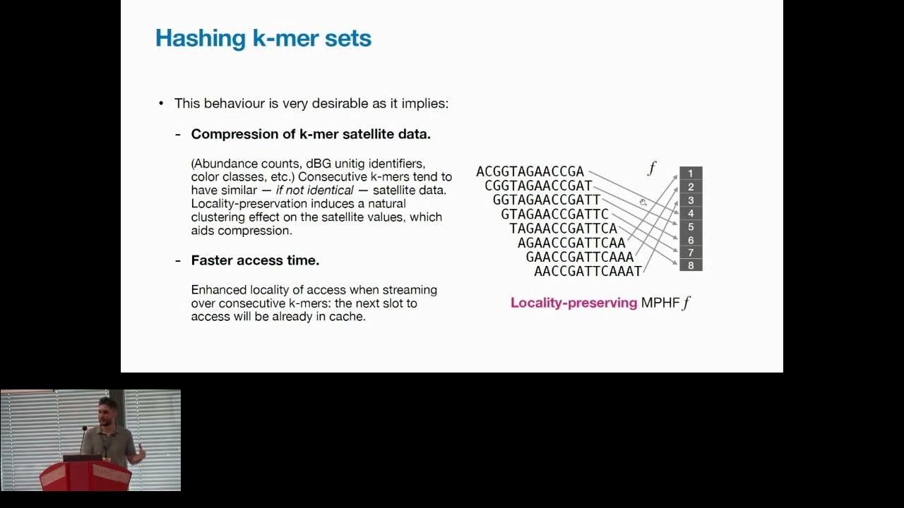 Locality-Preserving Minimal Perfect Hashing of... - Giulio Ermanno Pibiri - HiTSeq - ISMB/ECCB ...