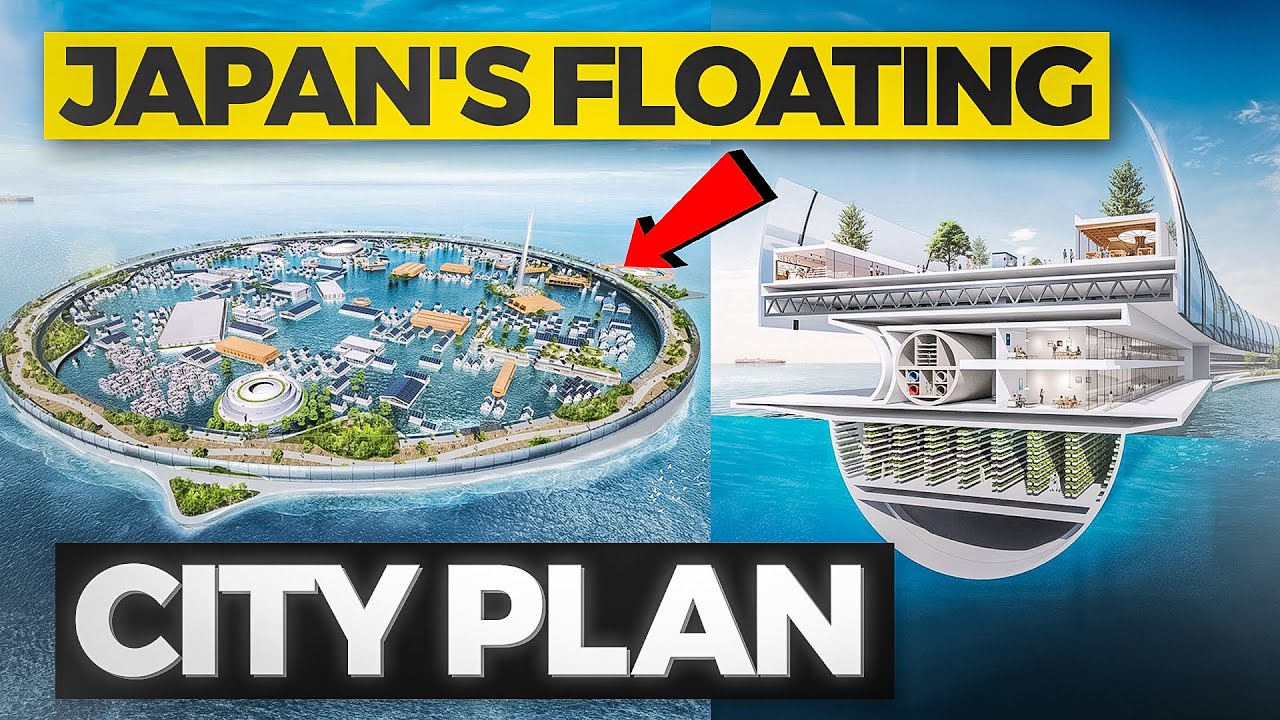Japan To Build The World's First Floating City: What To Expect | Tech Blazer - YouTube