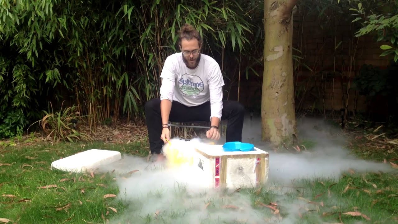 Dry Ice Bucket Challenge - for ALS/MND by Mad Marc of Sublime Science ...