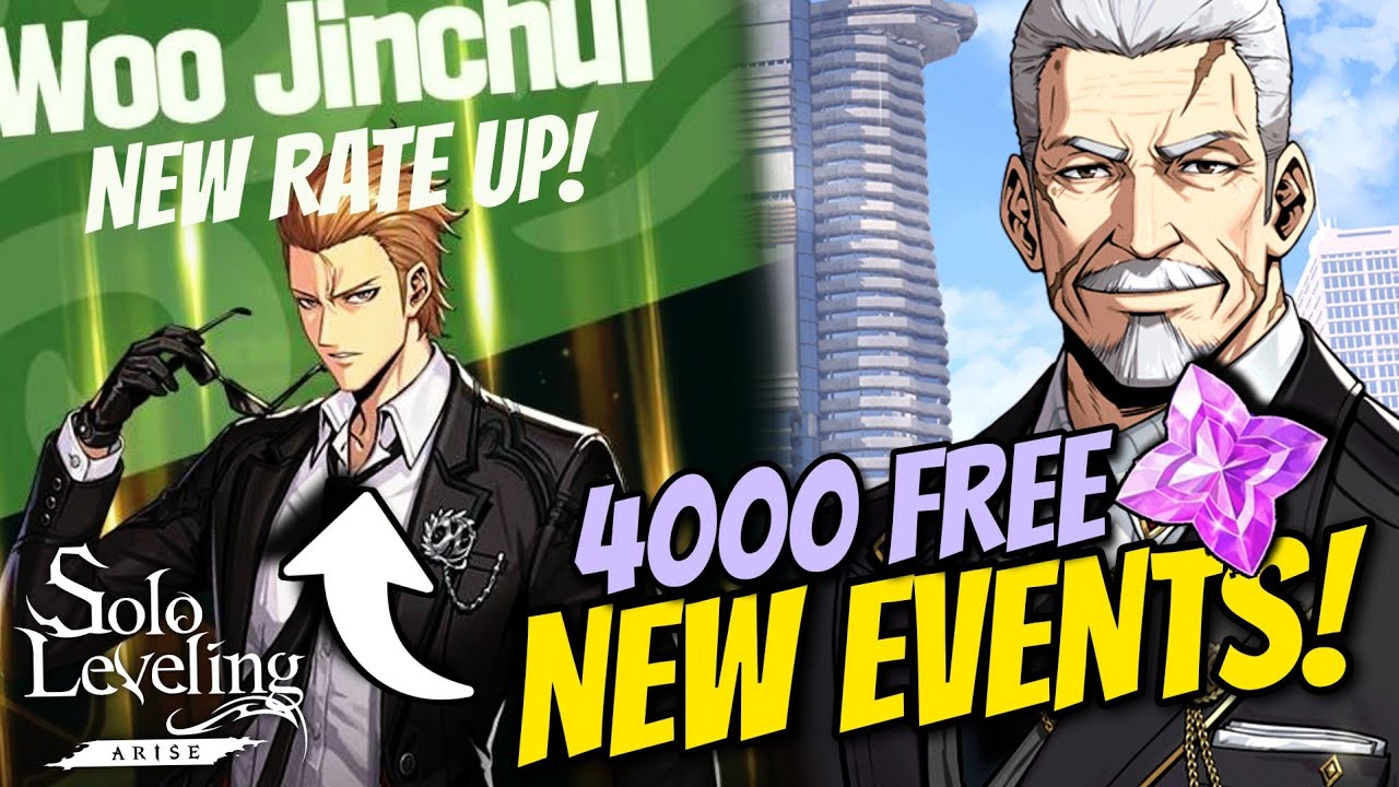 4000 Free Essence Stones & New Events! Woo Jinchul Rate Up Banner ...