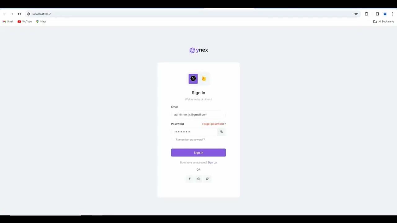 Installation process of Ynex Next-Js Typescript & Tailwind CSS Admin Dashboard Template - YouTube