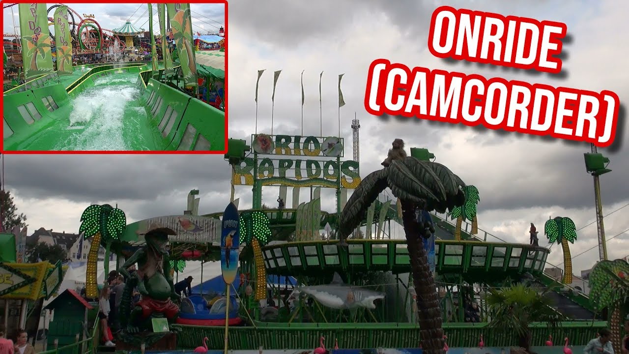 Rio Rapidos (Kaiser) - Onride [Camcorder POV / 50 fps] - Rheinkirmes ...