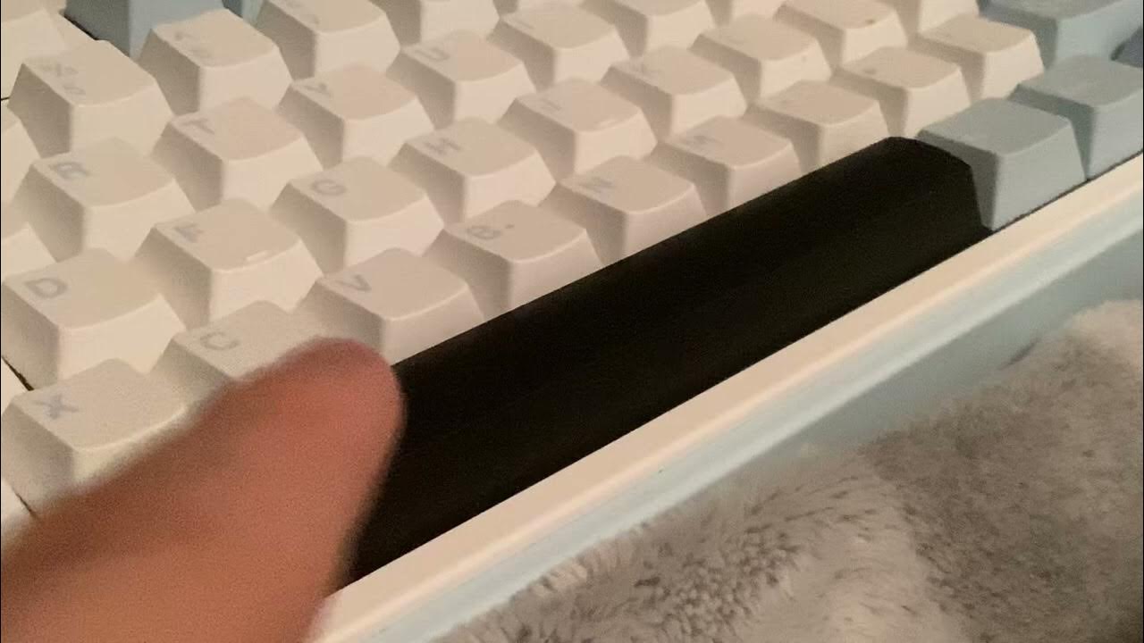 pressing space bar on keyboard pt2 - YouTube