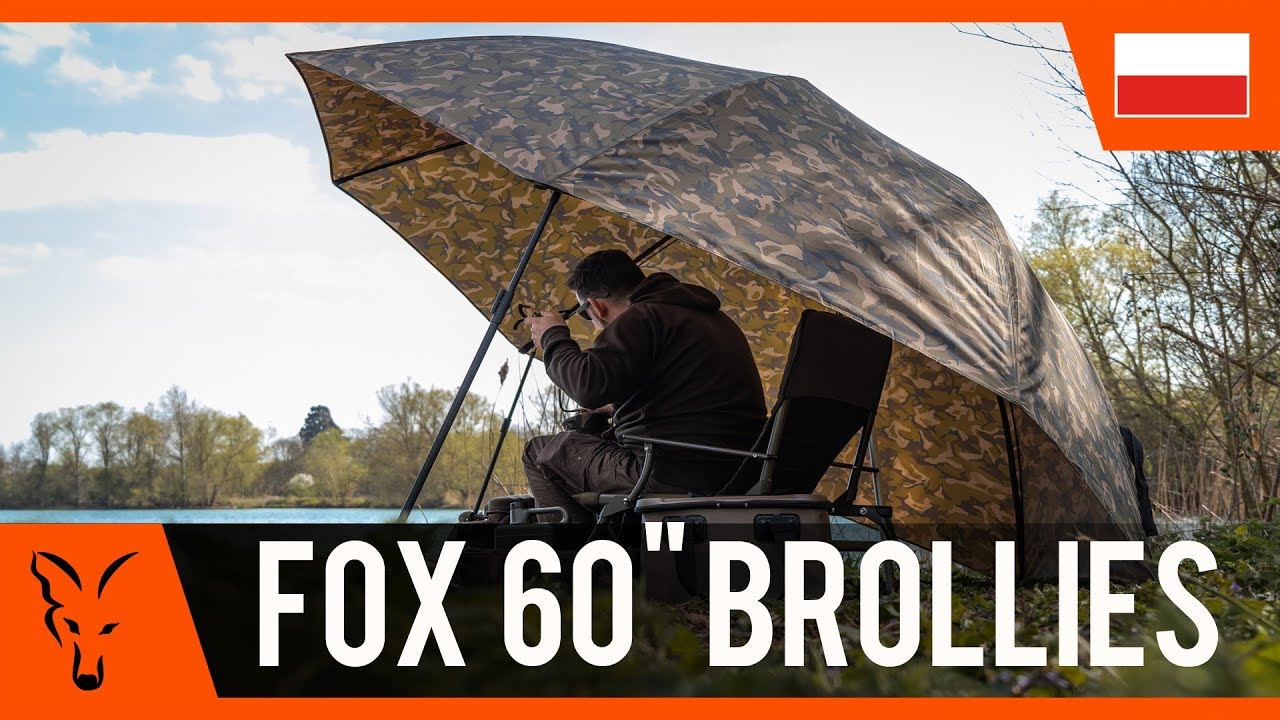 ***Fox Carp Fishing TV Polska*** Fox Brollies 60" - YouTube